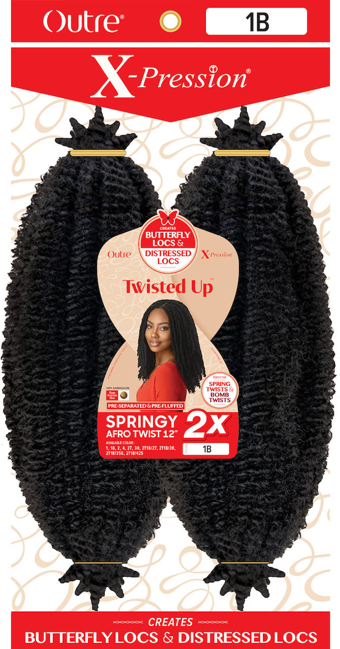 X-Pression Springy Afro Twist 24'' – Forester Beauty